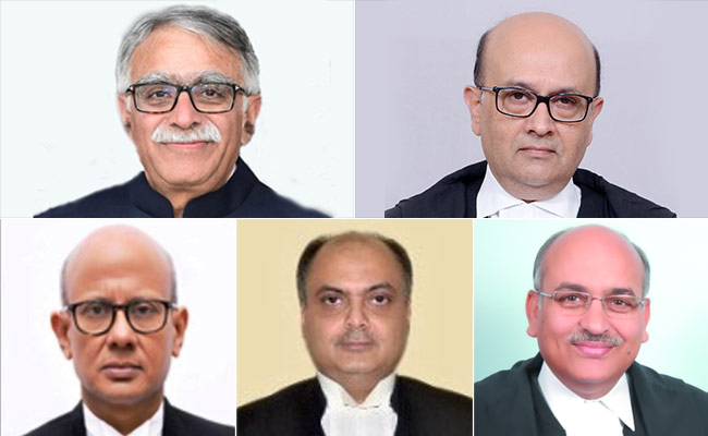 Panel Of Judges In Court