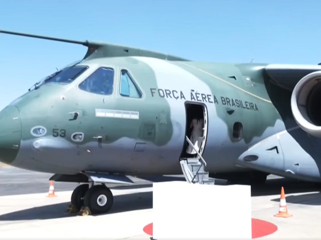 Aero India 2023: Brazil's Embraer Showcases C-390 Millennium Transport Aircraft