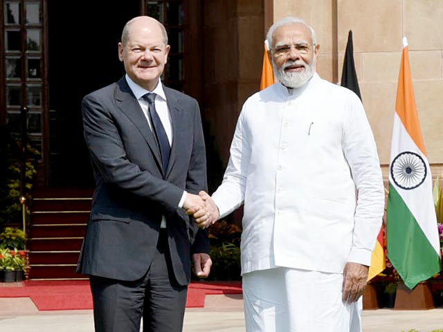 "India, Germany Have Strong Ties Based On Shared Democratic Values": PM ...