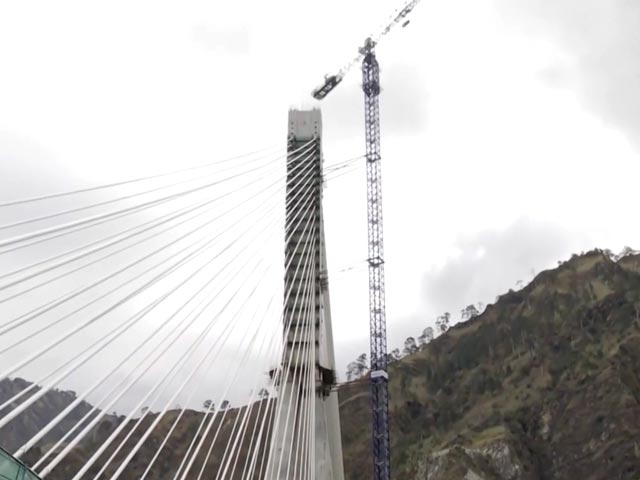 India's 1st Cable-Stayed Bridge Near Completion, Expected To Be ...