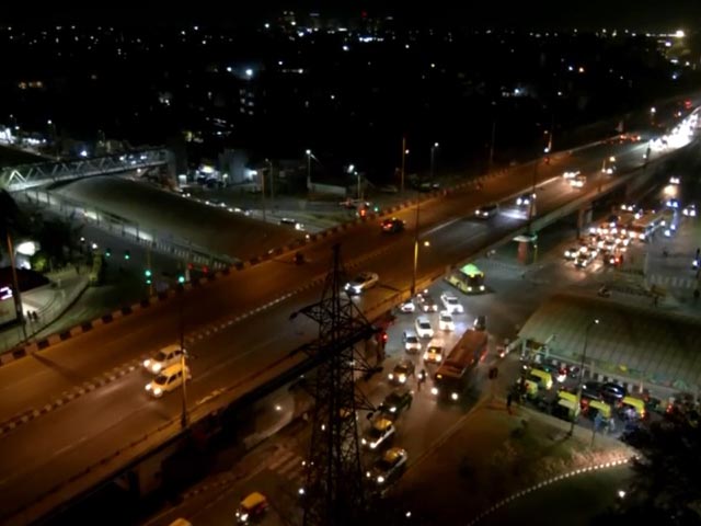Watch: Drone Footage Of Delhi's Ashram Flyover Extension