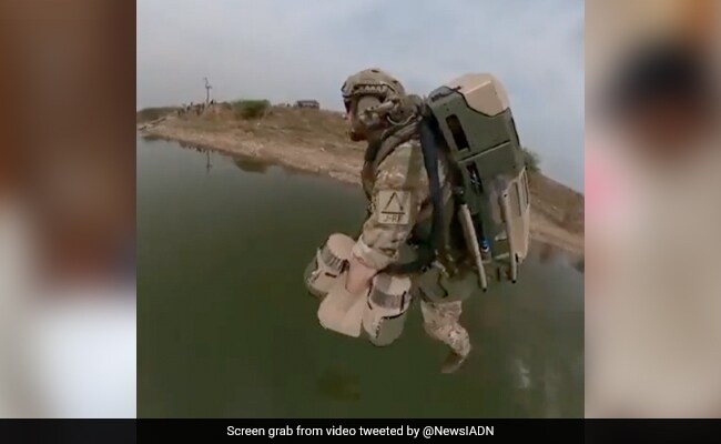 Video Of Indian Army Testing Jetpack Suit In Agra Amazes Internet