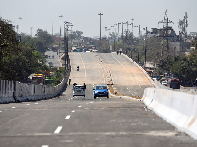 First Drive At Newly-Inaugurated Delhi's Ashram Flyover