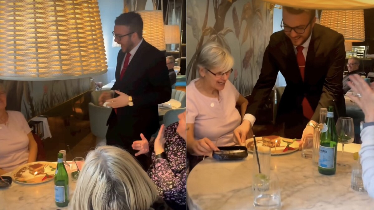 Waiters Heartwarming Birthday Message In Sign Language For Guest Goes ...