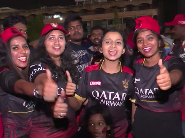 Jubilant Scenes Envelop M Chinnaswamy Stadium For Home Fans As RCB ...