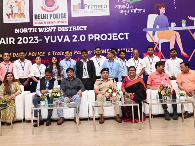 Delhi Police's Job Fair Under 'Project Yuva 2.0'