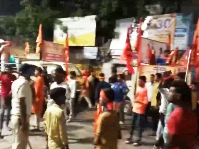 Violence Erupts During BJP Procession In Bengal's Hooghly
