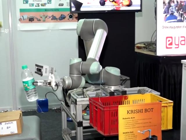 A Robot That Segregates Garbage And Another That Harvests Vegetables!