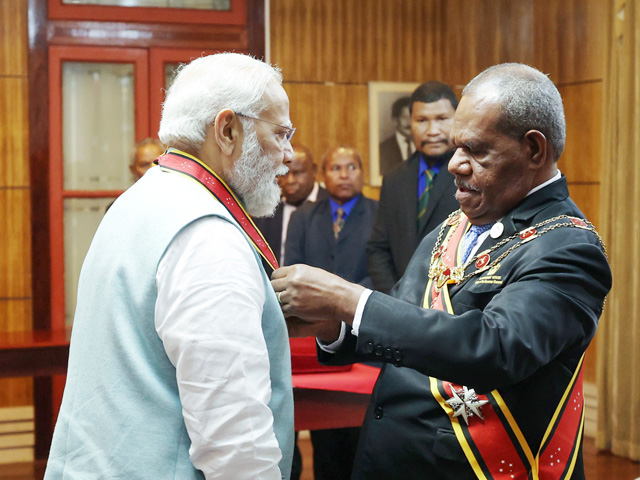 Papua New Guinea, Fiji Confer Honours On PM Modi