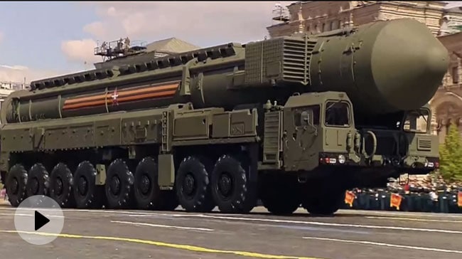 Russia's Deadly Missiles On Display At Victory Day Parade In Moscow