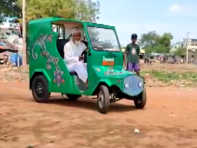Carpenter-Turned-Inventor, 65, Builds Mono E-Car In Bengal