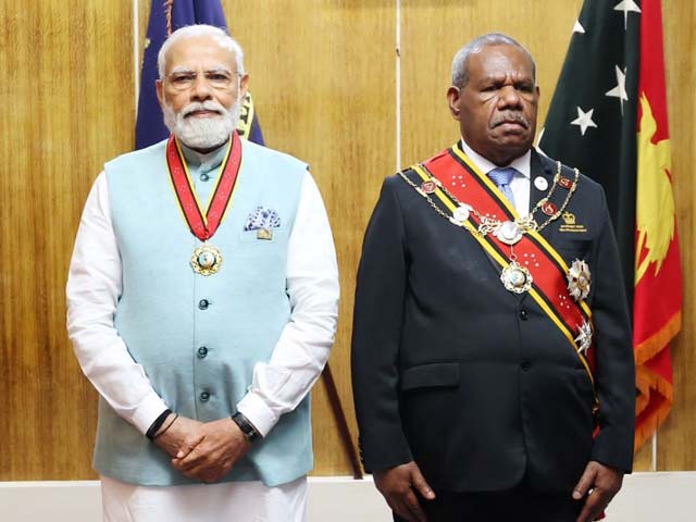 PM Modi Conferred With Highest Civilian Honours By Fiji, Papua New Guinea