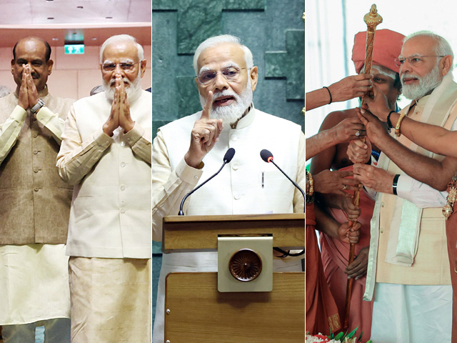 PM Modi Inaugurates New Parliament, Installs 'Sengol' Amid Opposition ...
