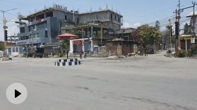 Manipur: Silence Spread On The Streets Of Imphal, Army Deployed To ...