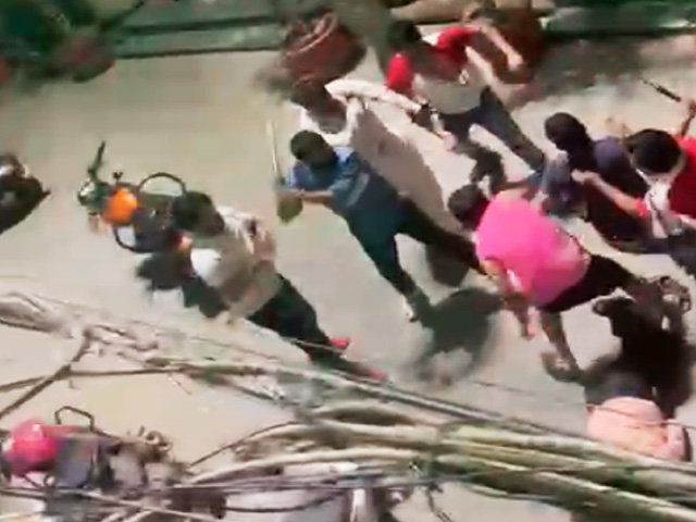 On CCTV, Delhi Man Shot, Son Stabbed In Massive Fight Between 2 Groups