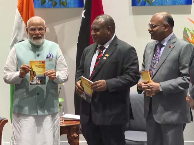 PM Releases Tok Pisin Translation Of Book 'Thirukkural' In Papua New Guinea