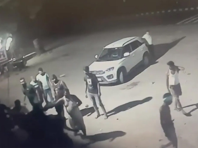 CCTV Captures Night Brawl At Rajasthan Eatery, IAS, Senior Cop Suspended