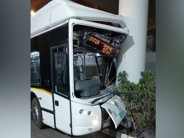 Bus Crashes Into Pillar At Bengaluru Airport. Driver May Have Dozed Off