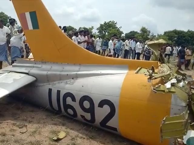 Indian Air Force's Trainer Aircraft Crashes In Karnataka, Crew Safe