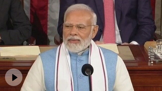 PM Modi Told The New Meaning Of AI In The US Parliament "America-India"