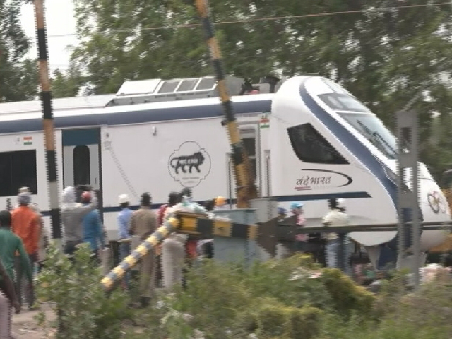 Watch: First Passenger Train Crosses Restored Track After Massive Tragedy