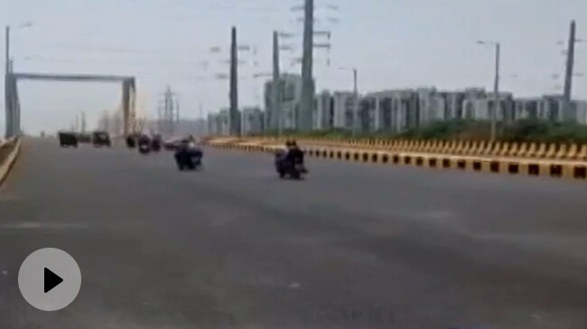 People Inaugurate Noida Signature Bridge, Video Goes Viral