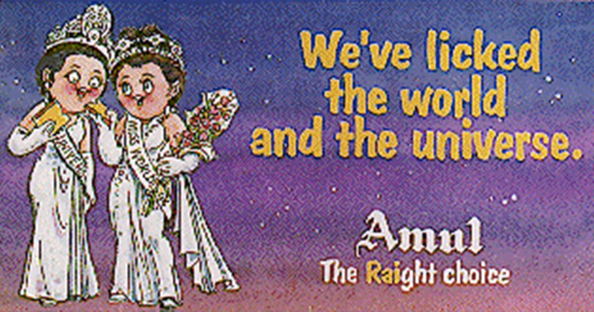 10 Times Amul Girl Cheered Our Fashion Icons