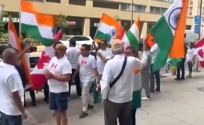 Khalistan Rally In Canada Overshadowed By Pro-India Gathering