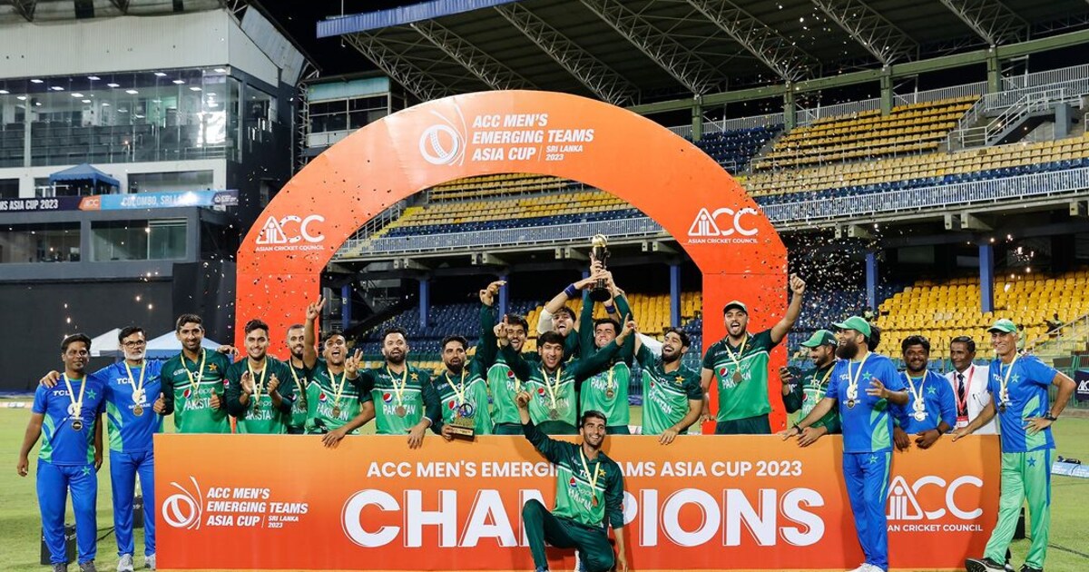 ACC Emerging Cup: पाकिस्तान दूसरी बार बना चैंपियन, फाइनल में भारत को ...