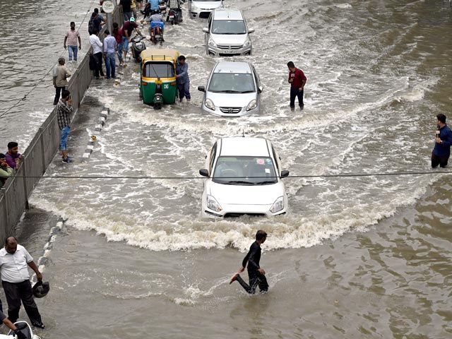 Homes Of Thousands Inundated As Delhi Witnesses Flood-Like Situation