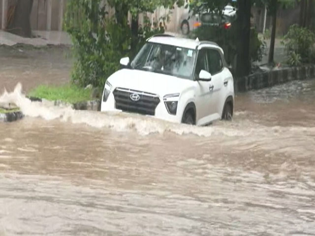Video: Floating Vehicles, Submerged Roads On Day 2 Of Delhi Rain