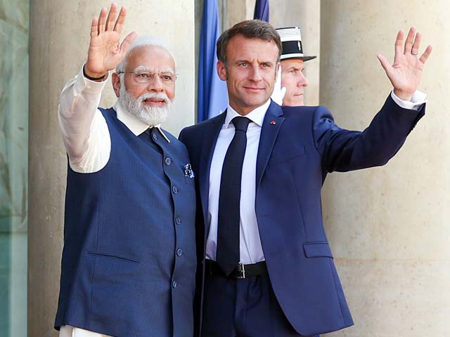 "Impressive": Big Praise For PM Modi During France Visit