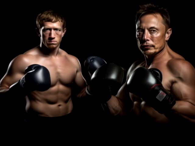 Mark Zuckerberg, Elon Musk In A Cage Fight?