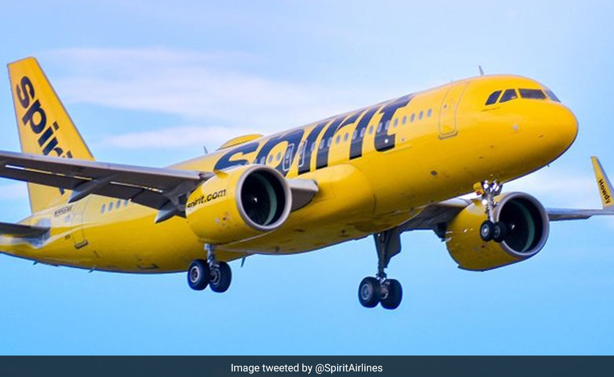 Spirit Airlines Inside Plane