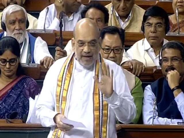 Parliament Not Place To Mislead Public: Amit Shah Slams Opposition On Delhi Bill