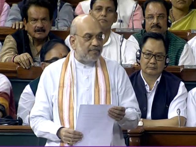 "No-Trust Motion Brought To Mislead Public," Says Amit Shah In Lok Sabha