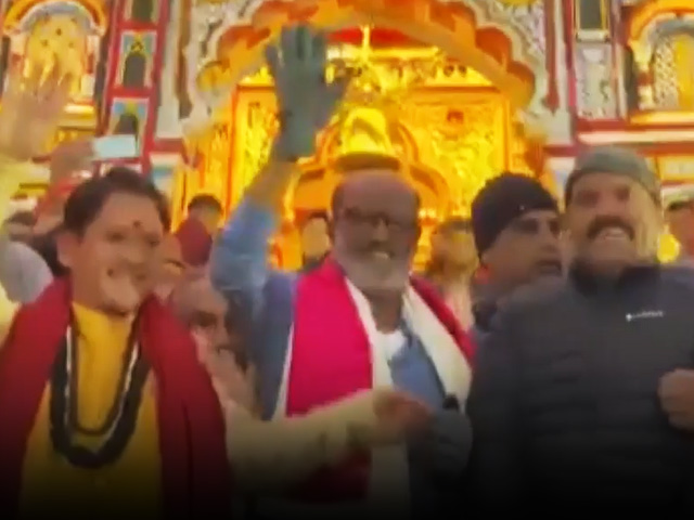 Rajinikanth Visits Badrinath Dham Post His Film Jailer's Release