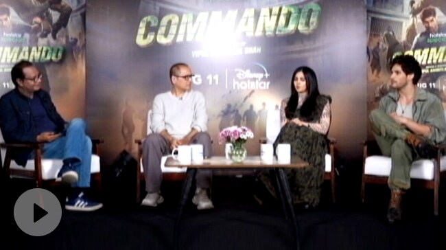 Commando Web Series Director Vipul Amritlal Shah And Actors Ada Sharma ...