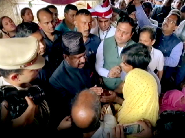 Bengal Governor Meets Family Of Malda Labourers Killed In Mizoram Rail Bridge Collapse