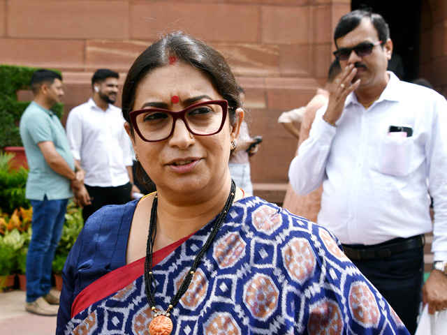 "Misogynist Man": Smriti Irani's Big Charge Against Rahul Gandhi