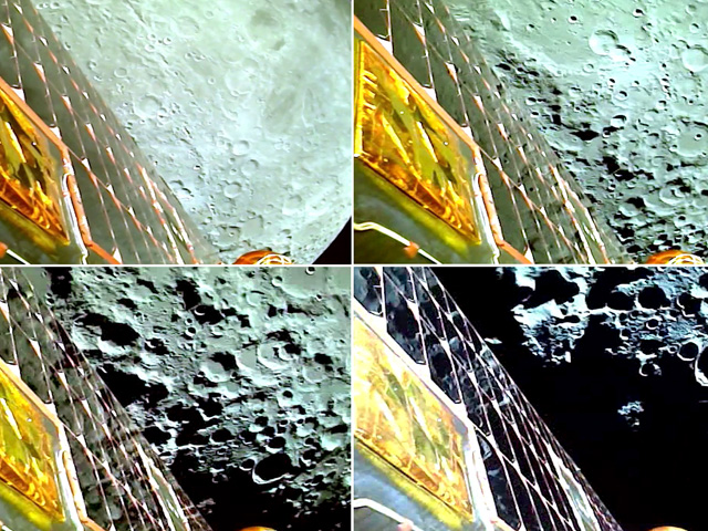 Chandrayaan-3 Enters Lunar Orbit, Shares First Images Of Moon