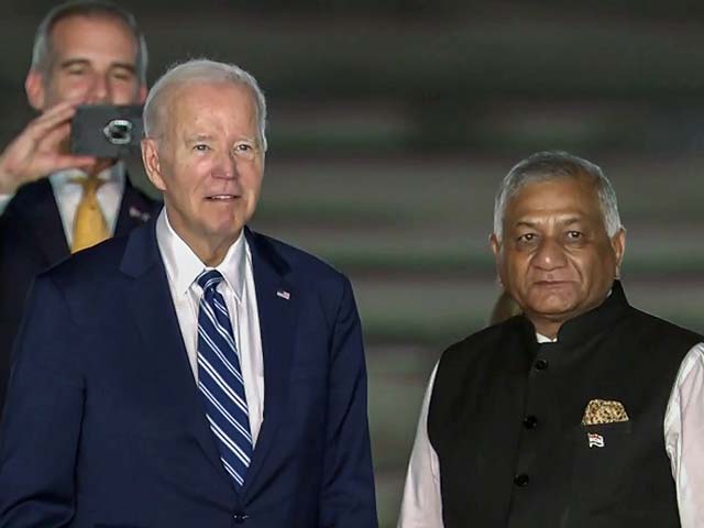 Joe Biden Lands In India For 1st Time After Becoming President, To Meet PM