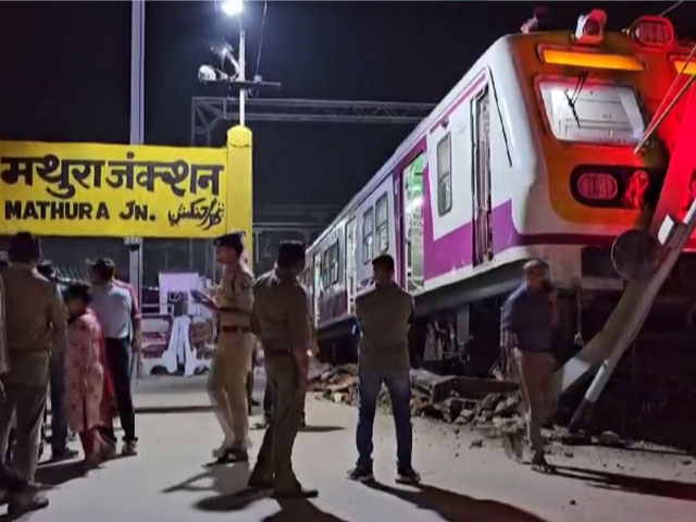 Train Climbs Platform At Mathura Station In Uttar Pradesh, Probe Ordered