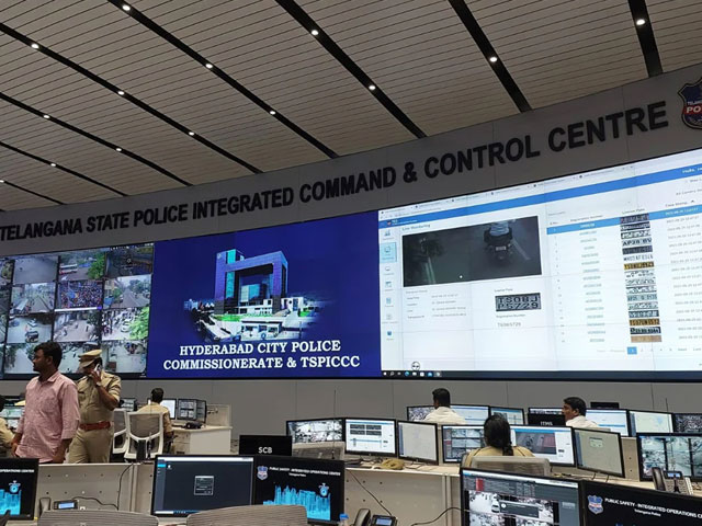 1 Lakh Cameras And A Helipad: Hyderabad Police's New 'War Room'