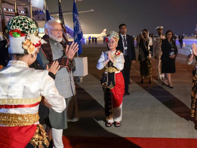 PM Modi Arrives In Indonesia To Attend ASEAN-India, East Asia Summits