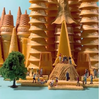 Watch: Artist Creates Model Of Iconic Barcelona Church Using Ice Cream ...