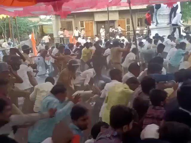 Maratha Quota Protest Turns Violent In Maharashtra, Dozens Injured