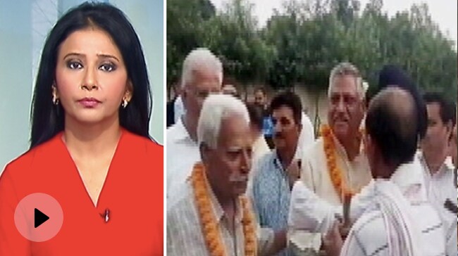 Controversial Statement Of Haryana Congress Leader Udaybhan On PM And CM