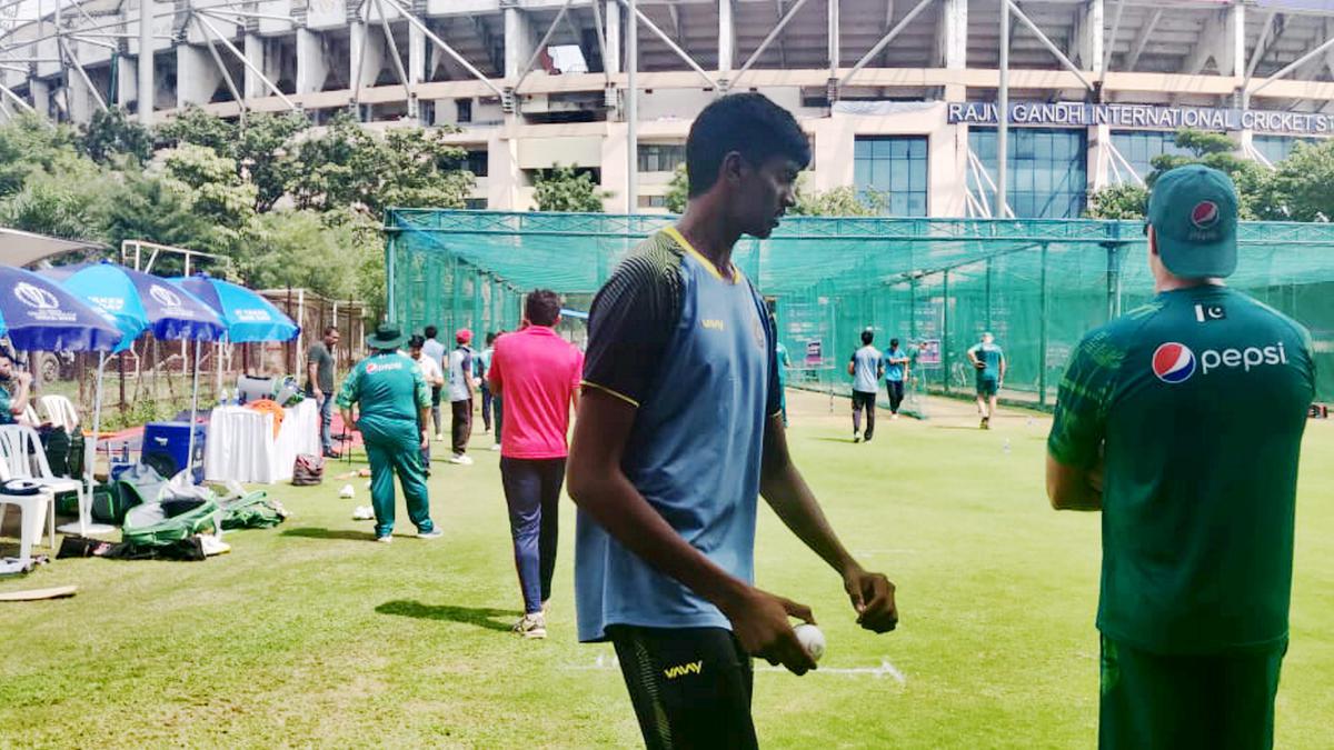 Meet Nishanth Saranu 6 Feet 9 Inches Tall Indian Net Bowler Who Meet Nishanth Saranu 6 Feet 9 Inches Tall Indian Net Bowler Who