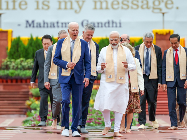 Day After Historic Declaration, G20 Leaders Visit Rajghat To Honour ...